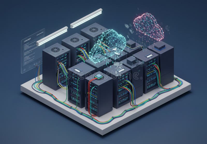 Multiple Server Units Stock Illustrations – 146 Multiple Server Units ...