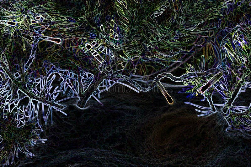 Digital Nature Postcard Background Effect Stock Image - Image of fairy ...