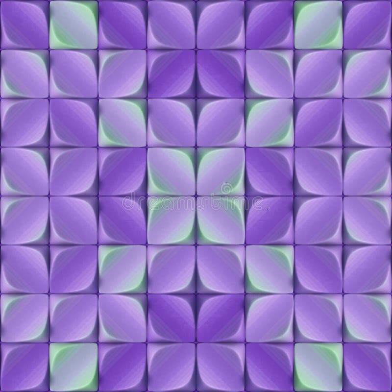 Digital Illustration of a Pattern Consisting of a Grid of Interlocking ...