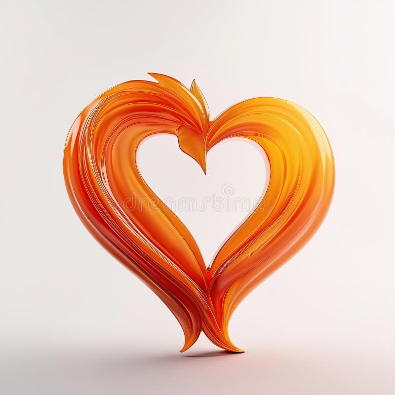 Digital Illustration of a Phoenix Bird in Flight Stock Illustration ...