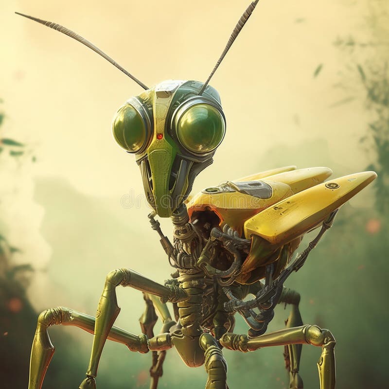Robot Mantis Stock Illustrations – 63 Robot Mantis Stock Illustrations ...