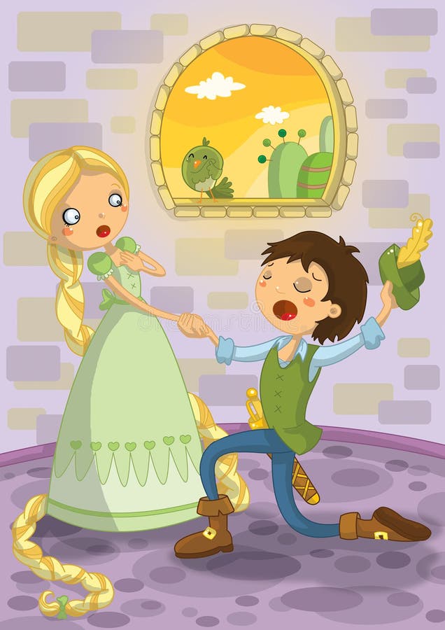 Princess Rapunzel And Prince