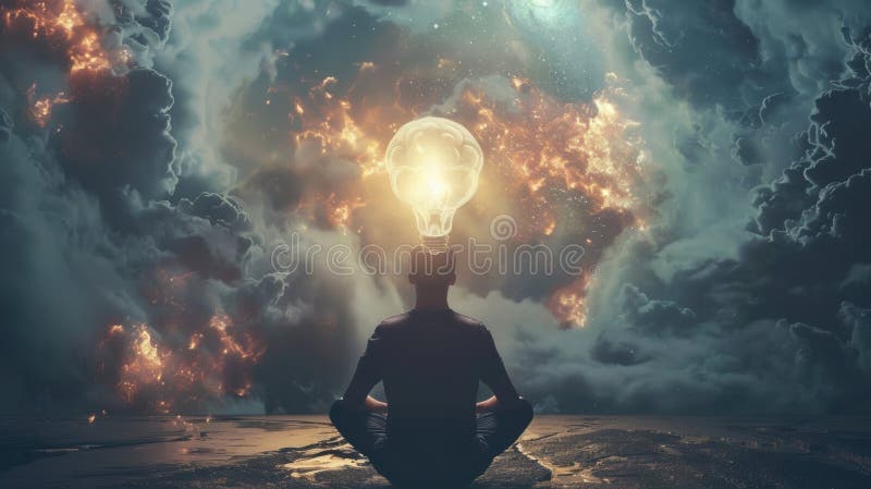 Digital Illustration Reflecting Mindset, Mental Strength, and ...