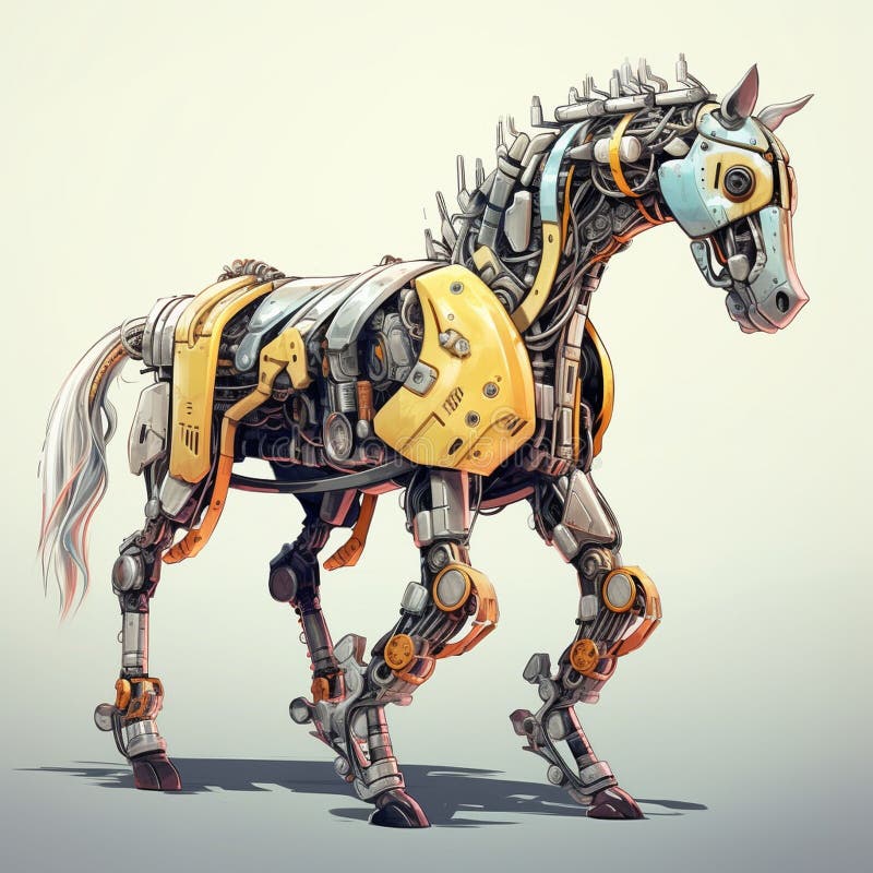 Robotic Horse Stock Illustrations – 288 Robotic Horse Stock ...