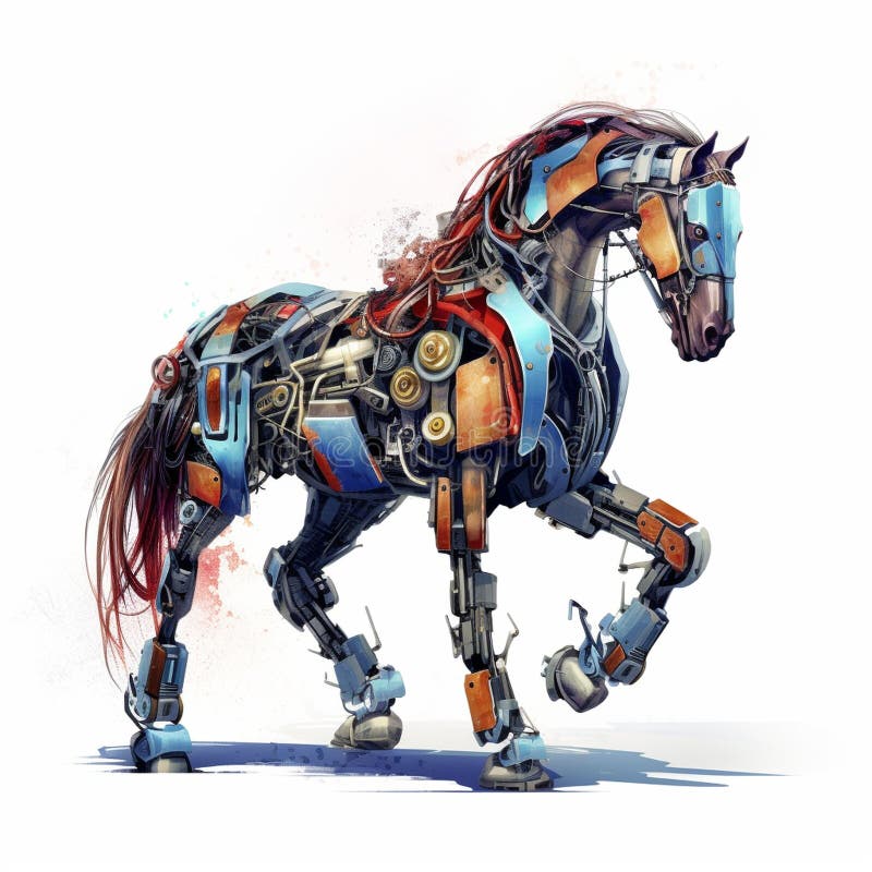 Robotic Horse Stock Illustrations – 288 Robotic Horse Stock ...