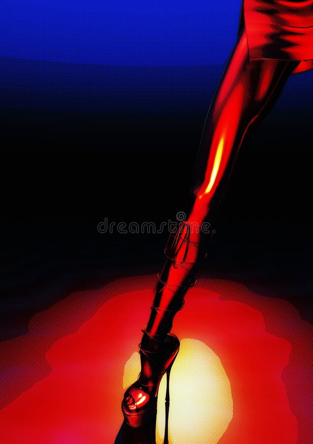 Digital Illustration of Legs Stock Illustration - Illustration of ...