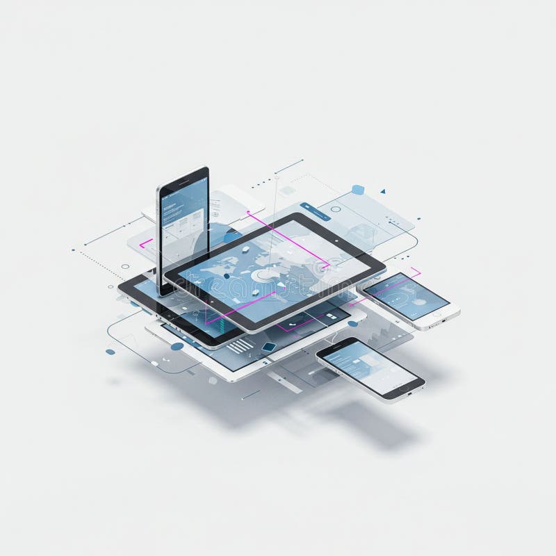 Floating Tablets Stock Illustrations – 376 Floating Tablets Stock ...