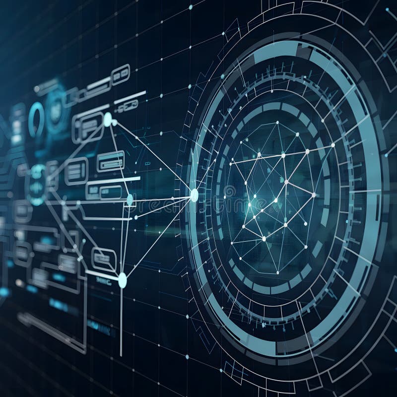 Computer Technology Visualizations of Data & Network Infrastructure ...