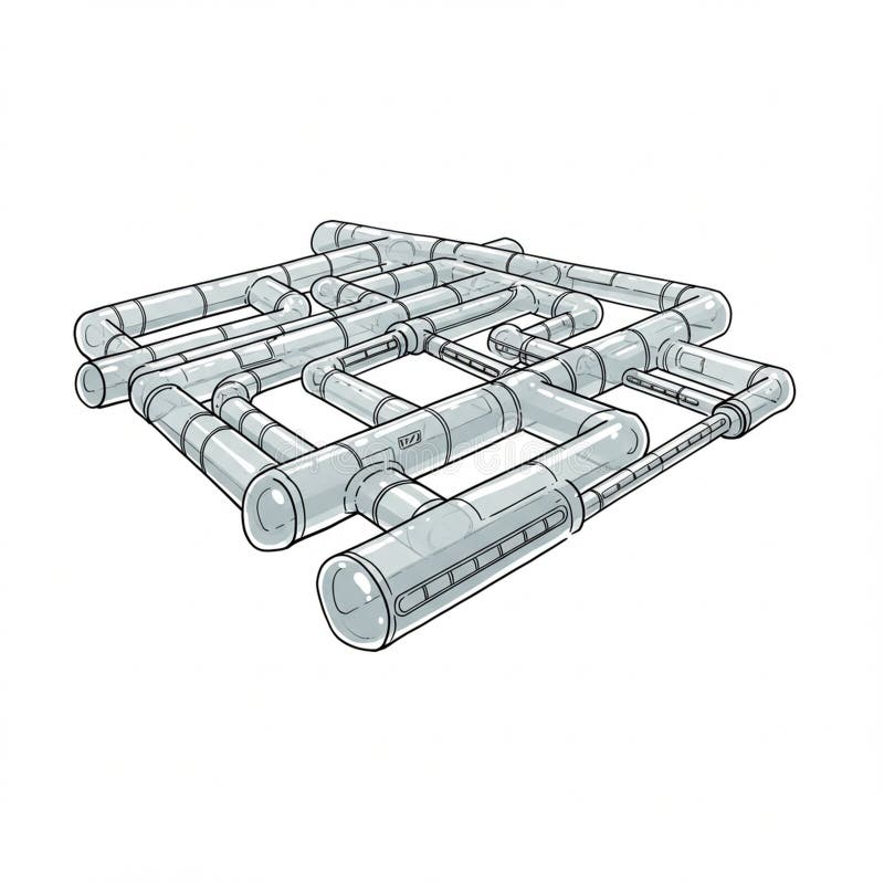 Pipes Illustration Network Stock Illustrations – 1,387 Pipes ...