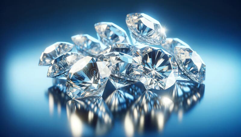 A Digital Illustration Showing Multiple Finely Stock Image - Image of ...