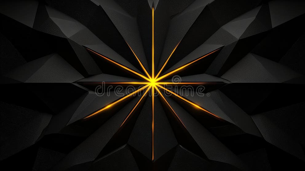 A Digital Illustration of a Starburst Pattern with a Gradient ...
