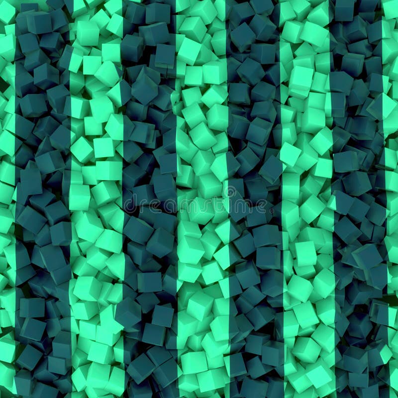 Digital Illustration of a Striped Pattern Consisting of Many Small ...