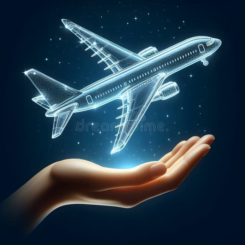 Graphic Plane, Plane Ai, Amazing Image Plane, Digital Illustration of a ...