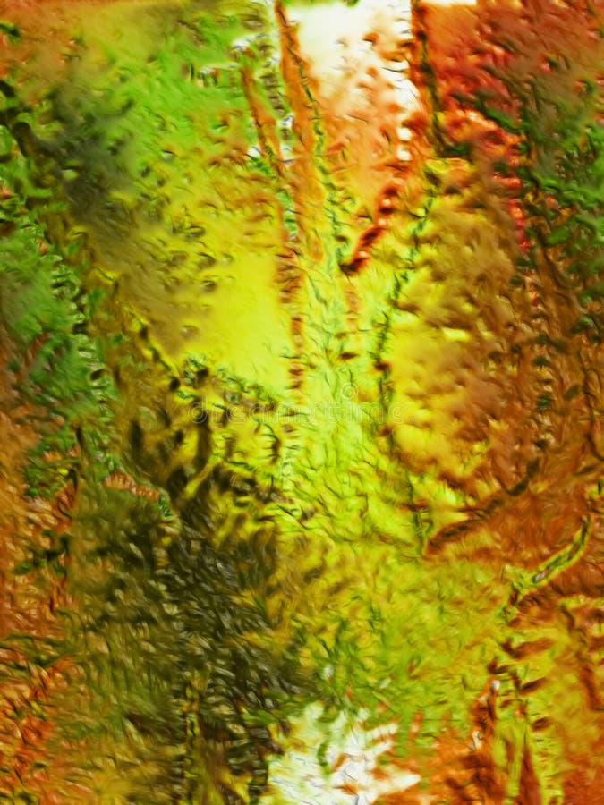 Digital Illustration Tree Background Stock Illustration - Illustration ...