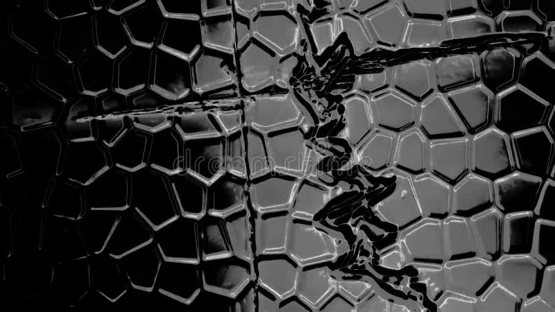 Abstract Split Cracked Surface Digital Rendering Stock Footage - Video ...