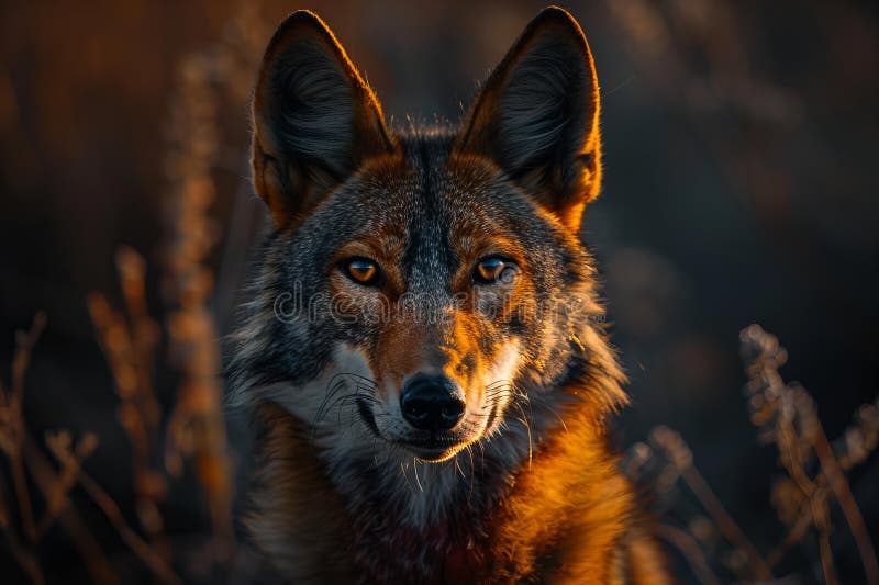 Digital Image of Animal is Staring Out at the Camera, High Quality ...