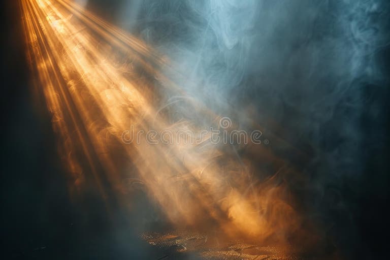 Digital Image of Blurred Background of Light, with a Spotlight Shining ...