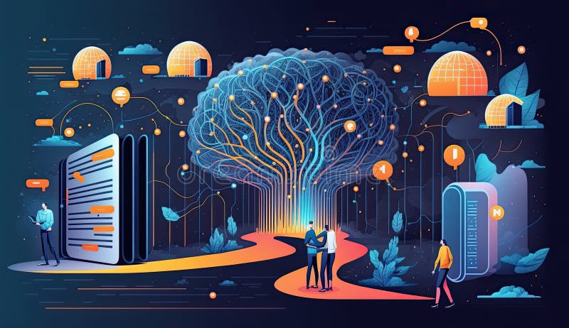 A Digital Image of a Box with a Blue Box with the Words Cybersecurity ...