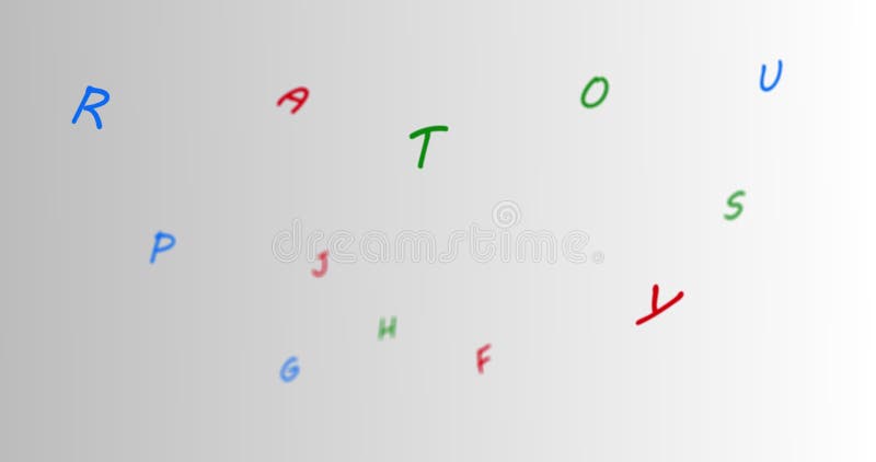 Random Alphabets Stock Illustrations – 296 Random Alphabets Stock ...