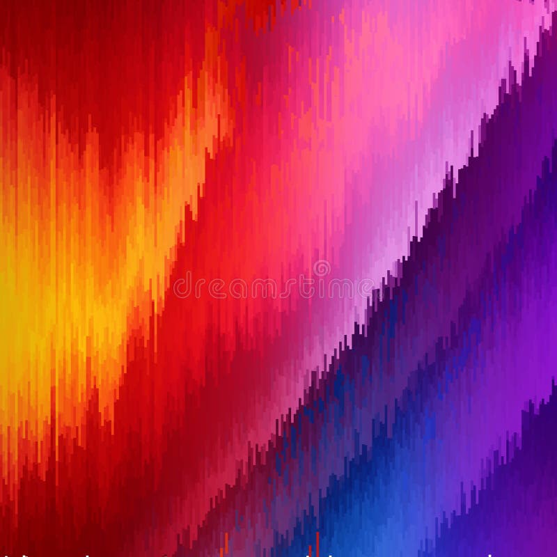 Digital Image Data Distortion. Vector Glitch Background. Stock Vector ...