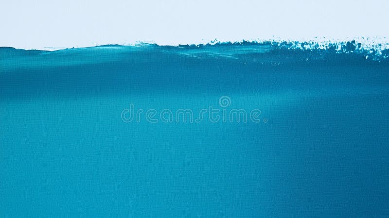 Deep Aqua Paint with Textured Gradient Effect Stock Illustration ...
