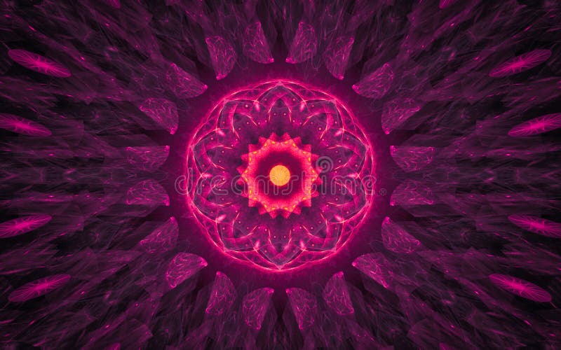 Digital Image Generated on a Computer Consisting of Beautiful Abstract ...