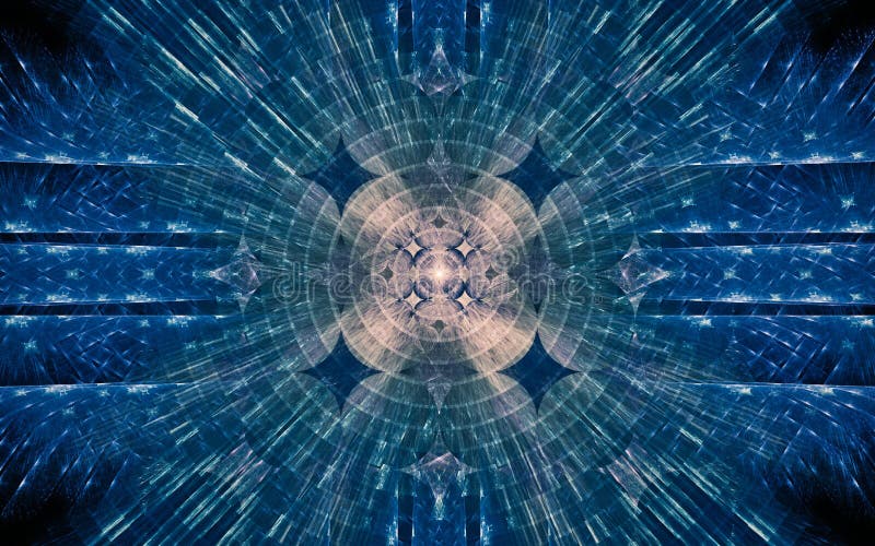 Digital Image Generated on a Computer Consisting of Beautiful Abstract ...