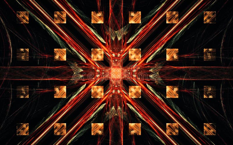 Digital Image Generated on a Computer Consisting of Beautiful Abstract ...