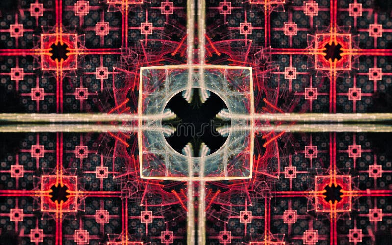 Digital Image Generated on a Computer Consisting of Beautiful Abstract ...