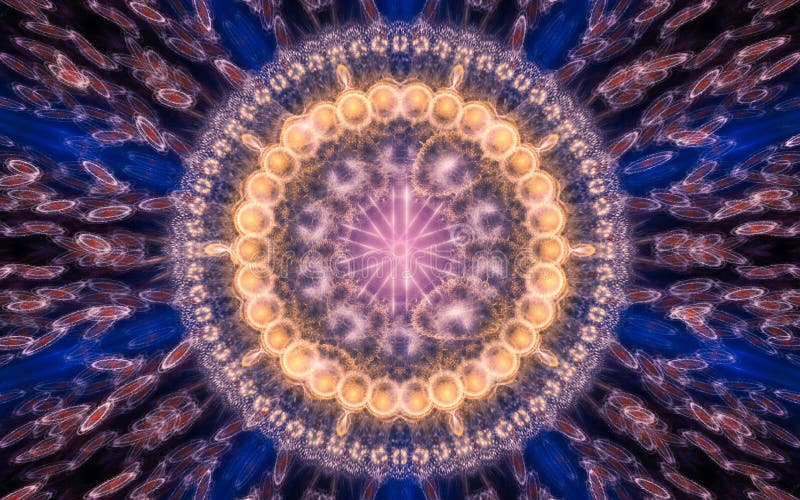 Digital Image Generated on a Computer Consisting of Beautiful Abstract ...