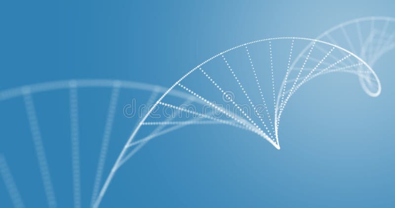 Digital Image of Green Grid Network Against Spot of Light on Blue ...