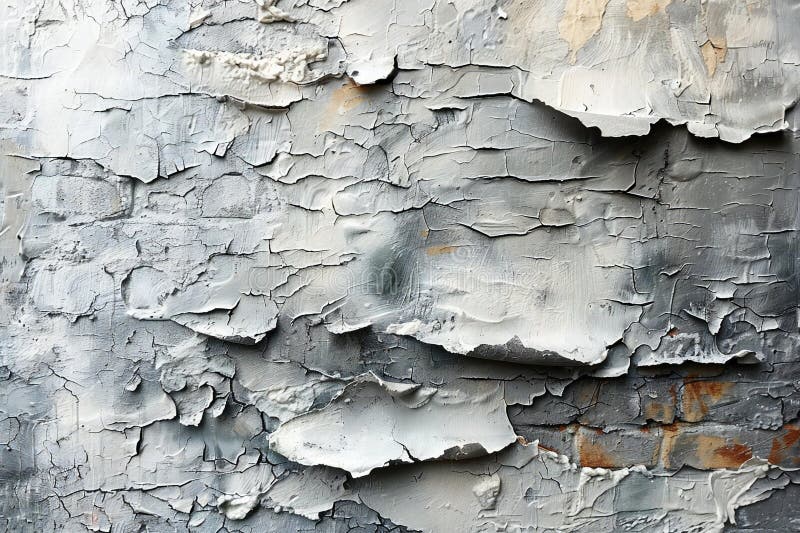 Digital Image of Grey Wall with Some White Paint, High Quality, High ...
