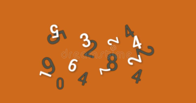 Numbers Floating Stock Illustrations – 1,030 Numbers Floating Stock ...