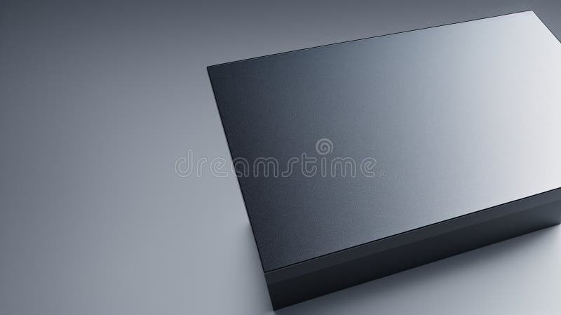 A Digital Image Illustrating a Colorful Box with a Shiny Surface AI ...