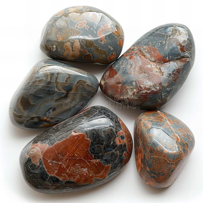 Digital Image of Jasper Design , Isolated on White Background , High ...