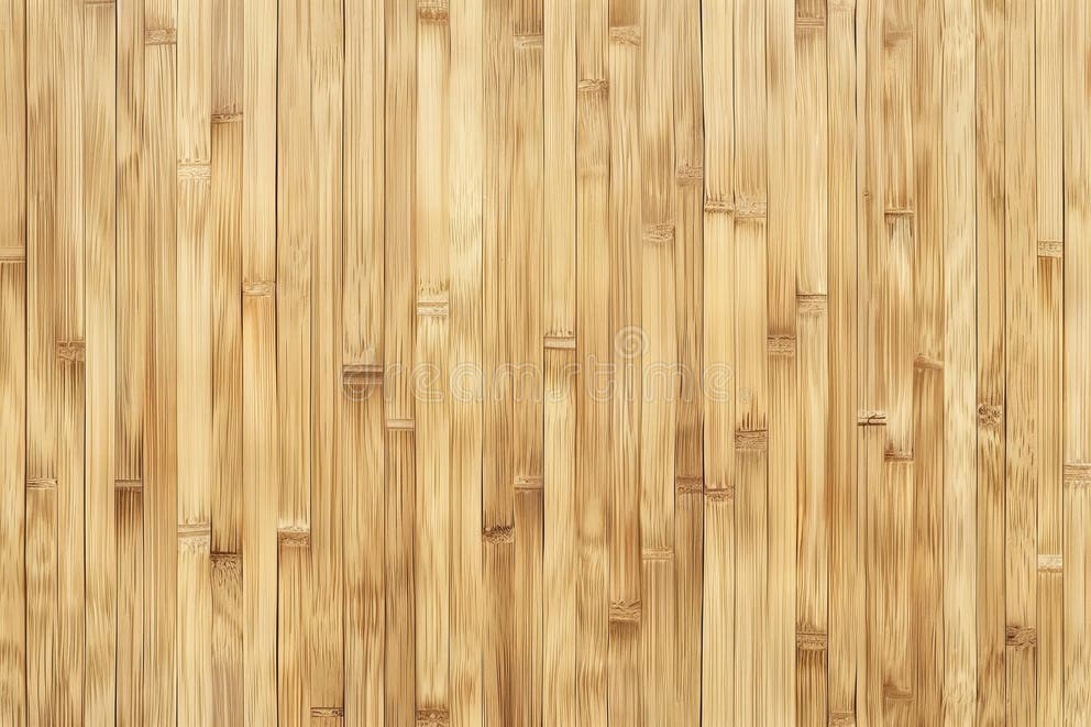 Digital Image of Light Brown Bamboo Wood Background Texture, with ...