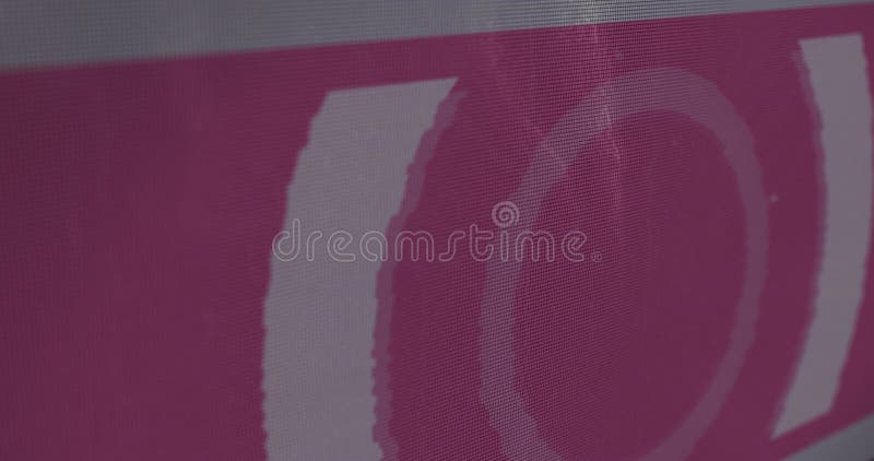 Digital Image of Light Trails and Glitch Effect Against Round Scanner ...