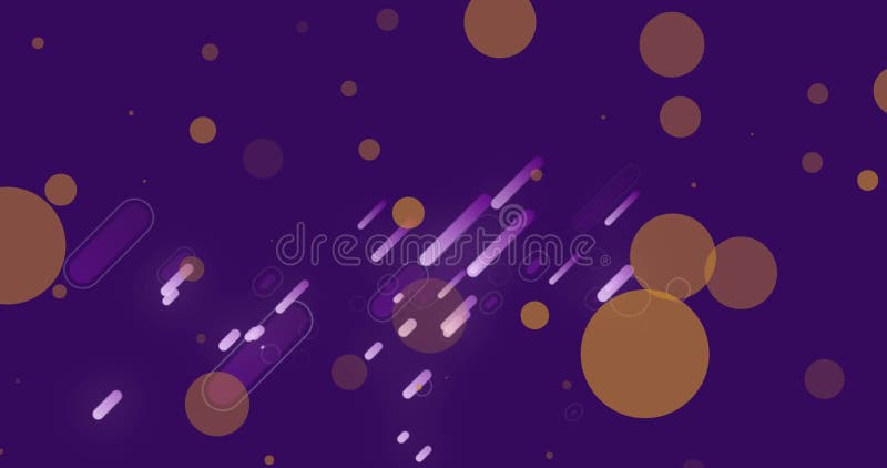 A Digital Image of Multiple Purple Light Trail Abstract Shapes Moving ...