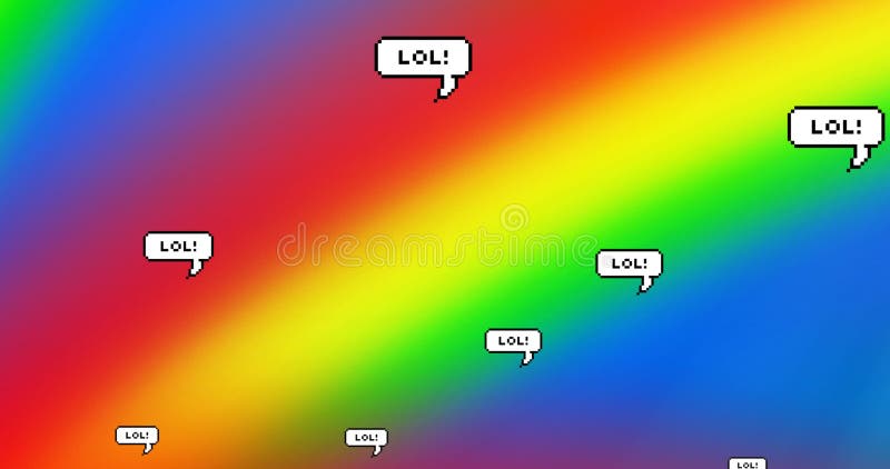 Multiple Speech Bubbles with Social Media Icons and Increasing Numbers ...