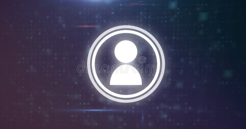 Digital Image of People Icon Vector and 5G Connection Icons with a ...