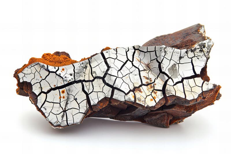 Digital Image of Piece of Metal with White and Black Patterns on it ...