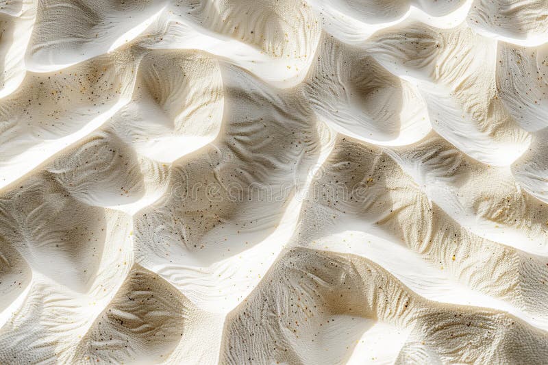 Digital Image of Soft Smooth White Sand Texture, Top View, Seamless ...