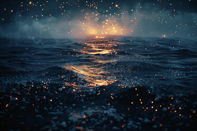 Digital Image of Sparkly Ocean Water Gif, High Quality, High Resolution ...