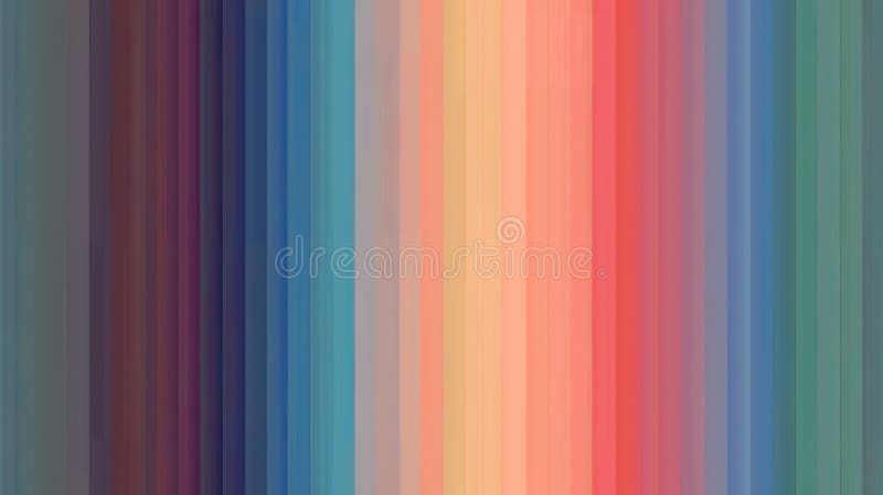 A Digital Image of Vertical Lines with a Gradient Effect, Depicting a ...