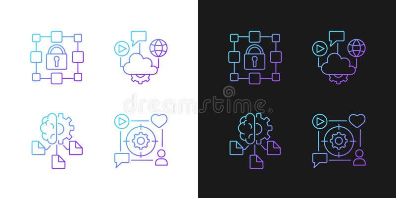 Icon Light Digital Inclusion Stock Illustrations – 39 Icon Light ...