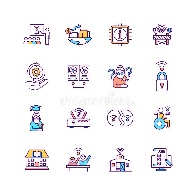 Digital Inclusion Vector Infographic Template Stock Vector ... Digital Inclusion Vector Infographic Template Stock Vector ...