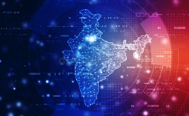 Digital India Technology, India Map on Technology Abstract Background ... Digital India Technology, India Map on Technology Abstract Background ...