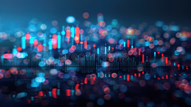 A Digital Infographic with a Globe, Graphs, and Statistical Data ...