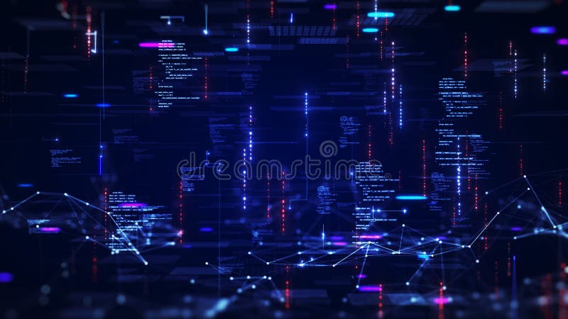 Digital Information Technology Concept. Cybersecurity and Protection ...