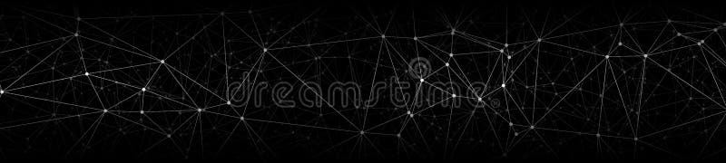 Digital Information Worldwide Transfer, Vector Graphic Dots and Lines ...